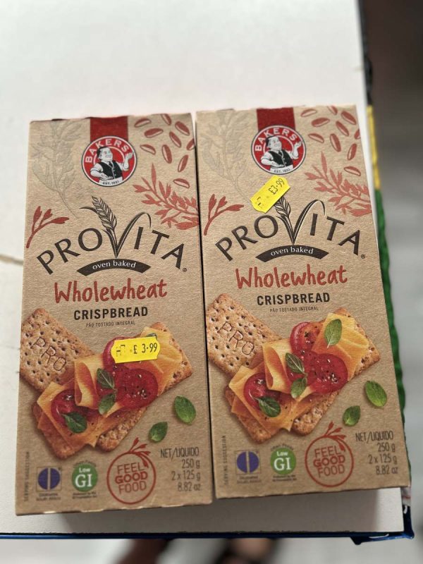 Bakers Provita Wholewheat Crispbread - South African Dried Meats | BMG