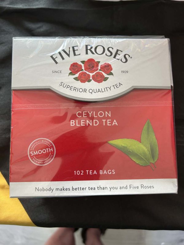 Five Roses Tea Bags (102) - South African Dried Meats | BMG